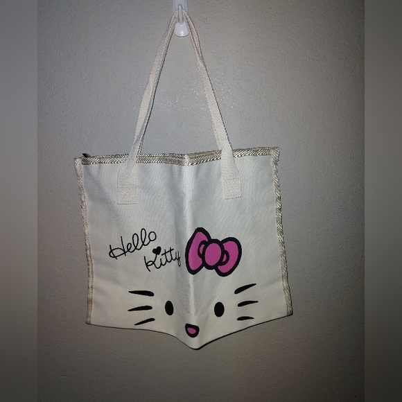 Hello Kitty | Bags | Hello Kitty Canvas Tote New | Poshmark